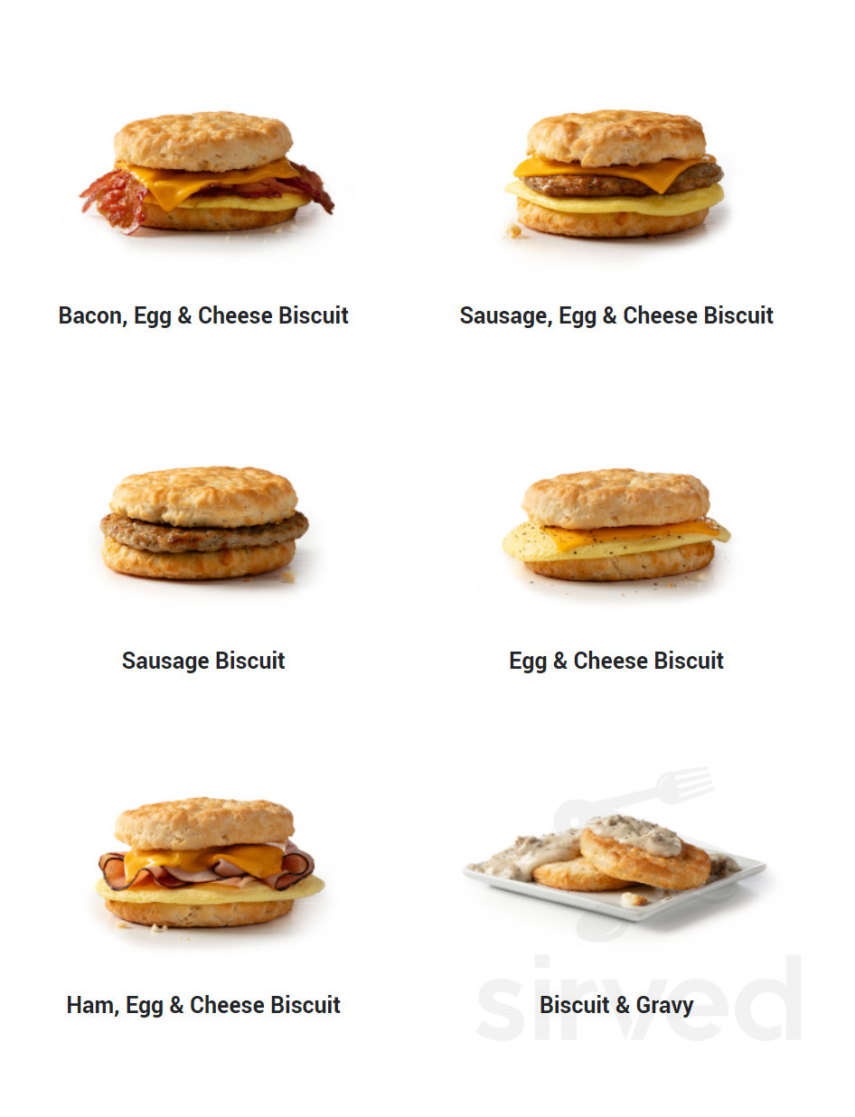 QuikTrip menu in Greer, South Carolina, USA