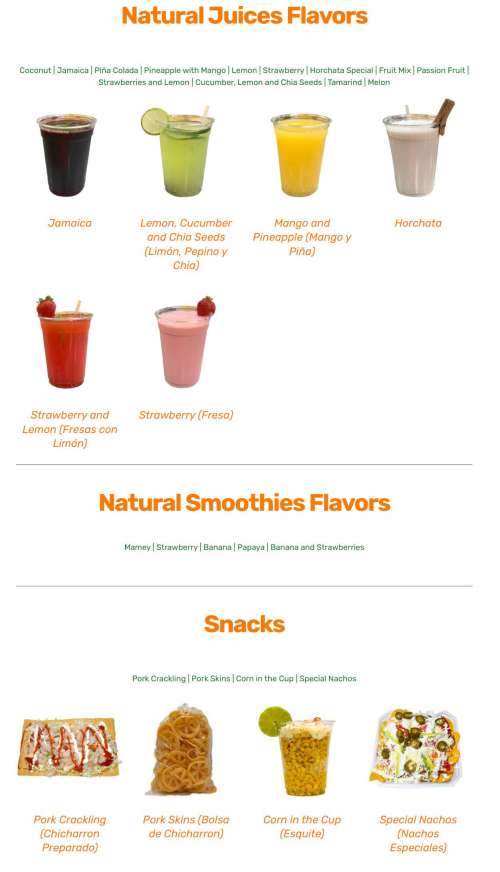 Happy Sun Ice Cream Cape Coral menu in Cape Coral, Florida, USA