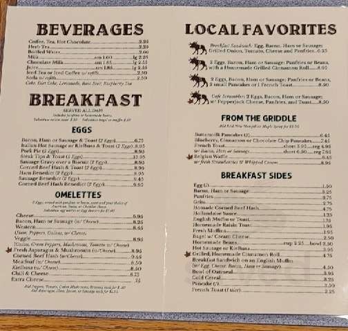 Cafe On the Oval menus in Milford, New Hampshire, United States