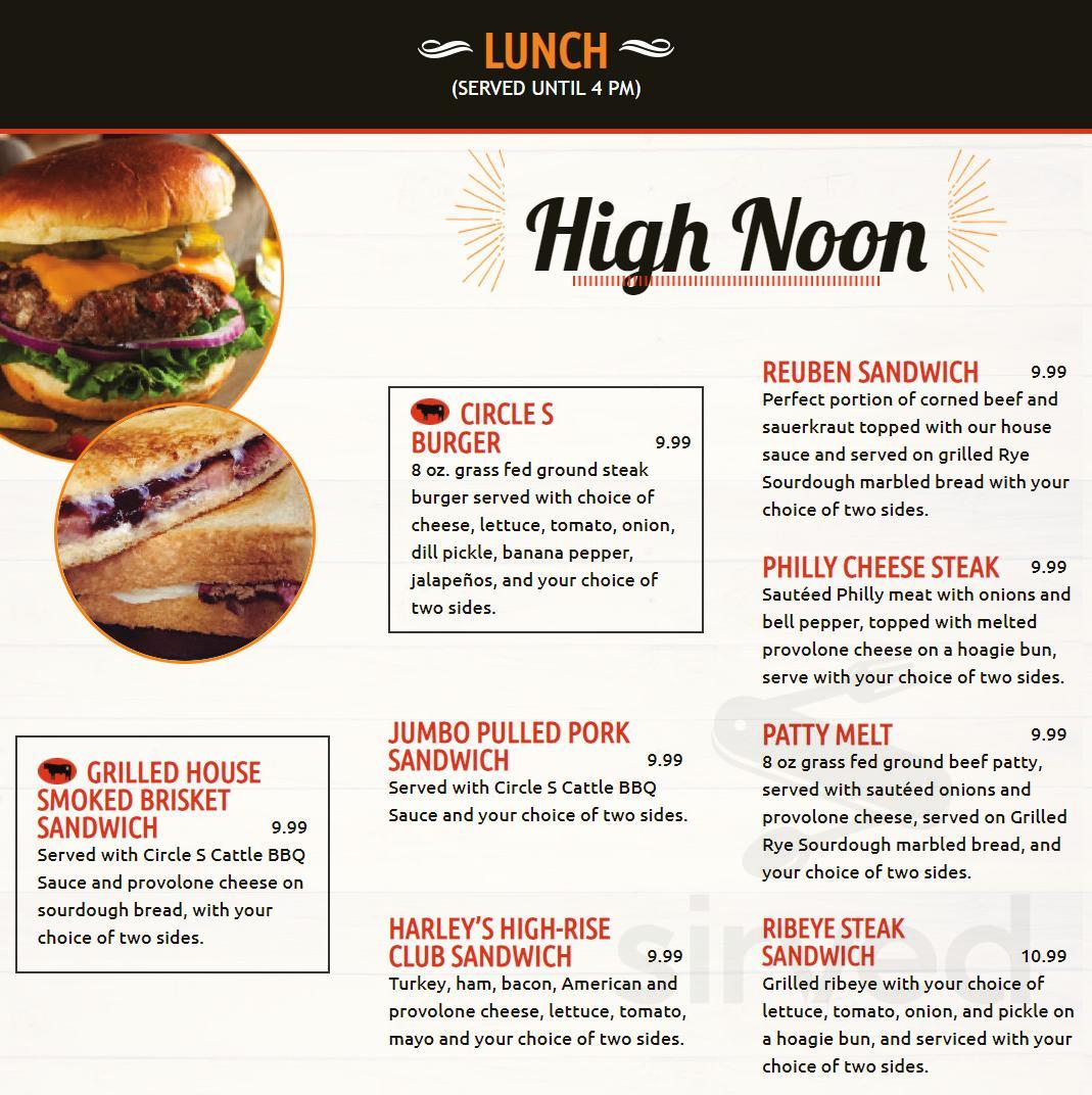 Circle S Butcher Block & Farm Kitchen menu in Morristown, Tennessee, USA