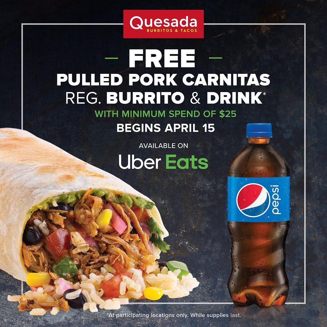 Quesada Salmon Arm menus in Salmon Arm, British Columbia, Canada