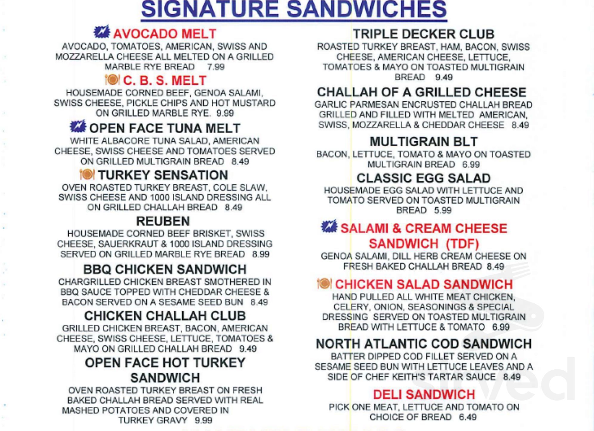 Menu - Bloomfield Hills MI's Little Daddy's | Sirved