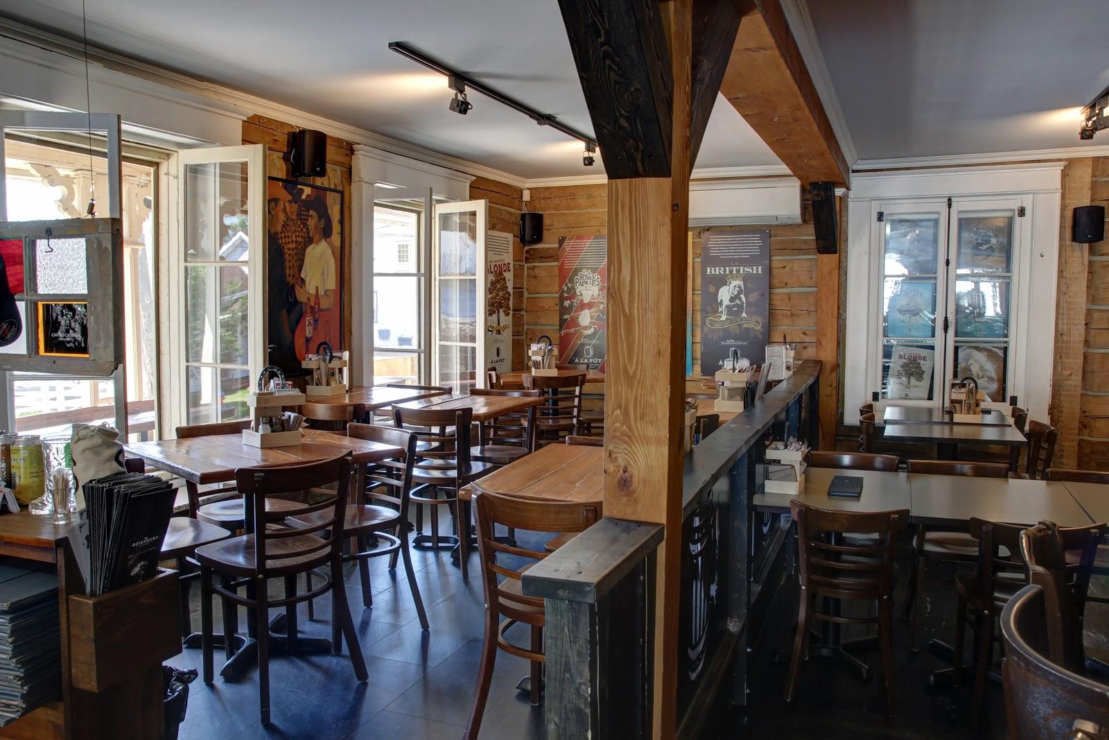 Auberge du Grand Fleuve menus in Métis-sur-Mer, Quebec, Canada