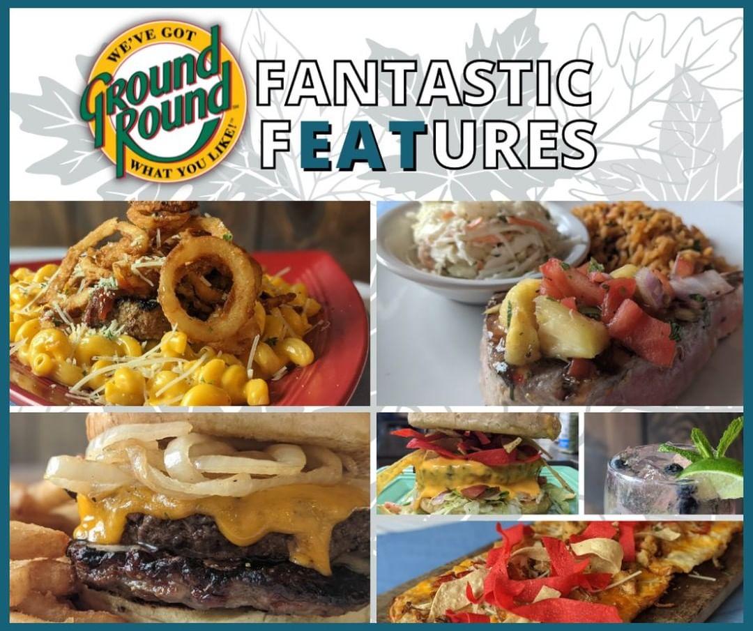 Ground Round Neenah menu in Neenah, Wisconsin, USA