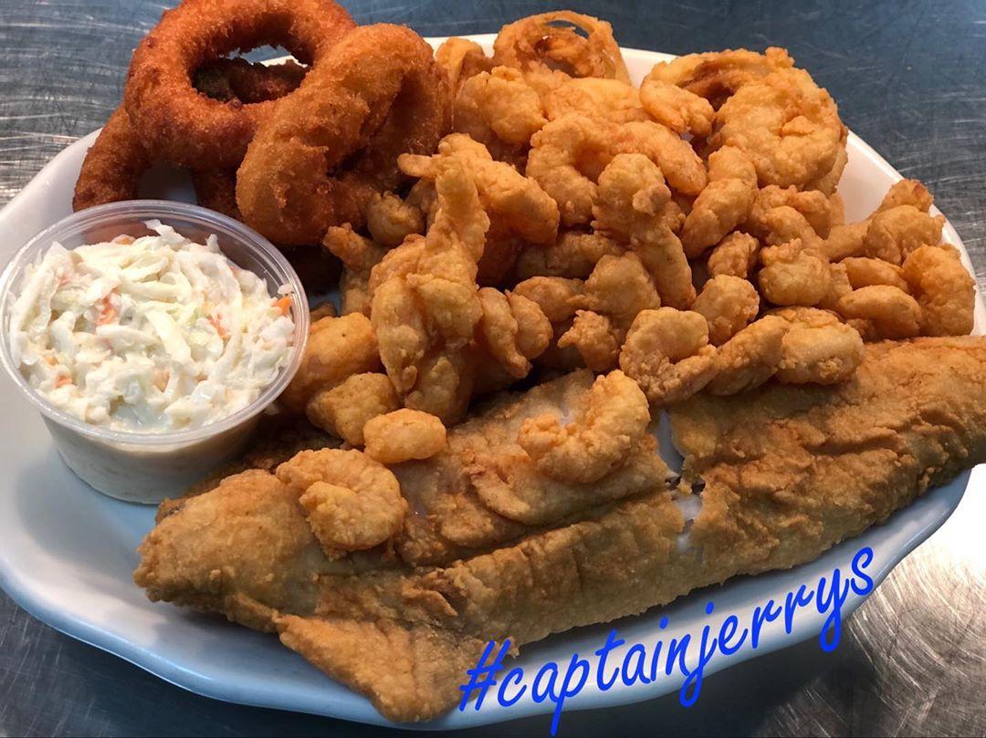 Captain Jerry's Seafood menu in Fayetteville, North Carolina, USA