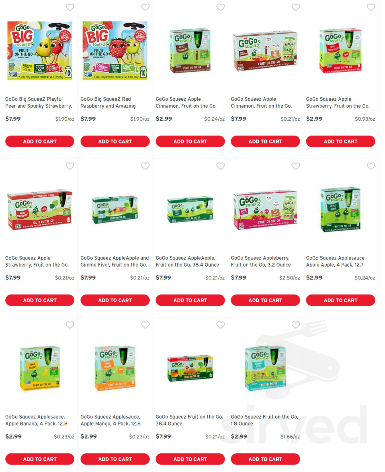 Menu - Cortlandt NY's ShopRite of Cortlandt | Sirved