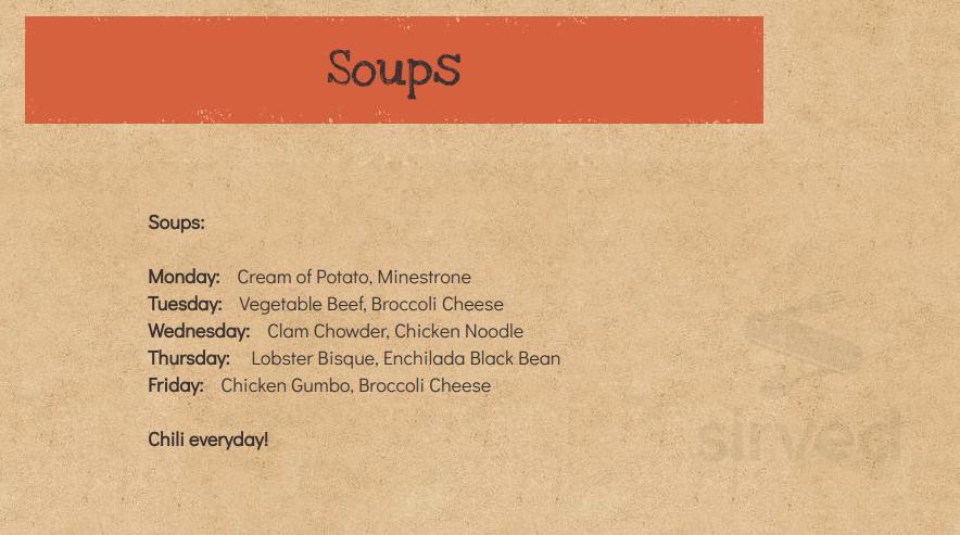 Crossings Deli menus in Columbia, South Carolina, United States