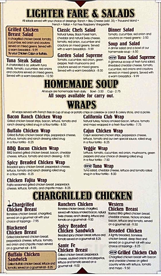 Menu - Germantown WI's Ivee's at Main | Sirved