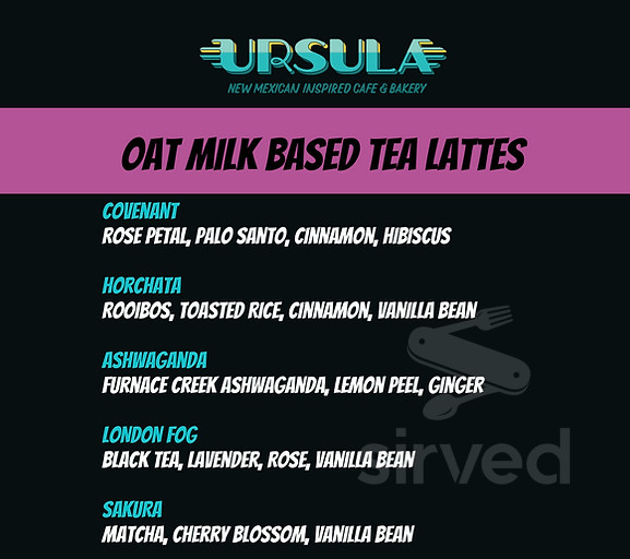 Ursula Brooklyn menus in Brooklyn, New York, United States