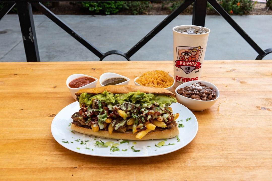 Menu for Los Primos Mexican Food in San Diego, California, United States