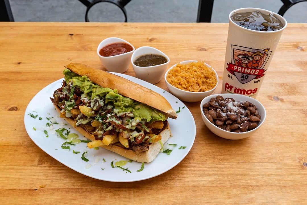 Menu for Los Primos Mexican Food in San Diego, California, United States