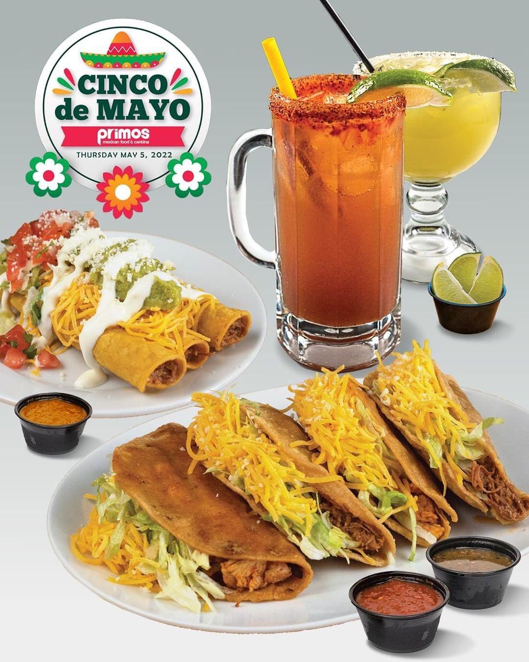 Primos Mexican Food menu in Perris, California, USA