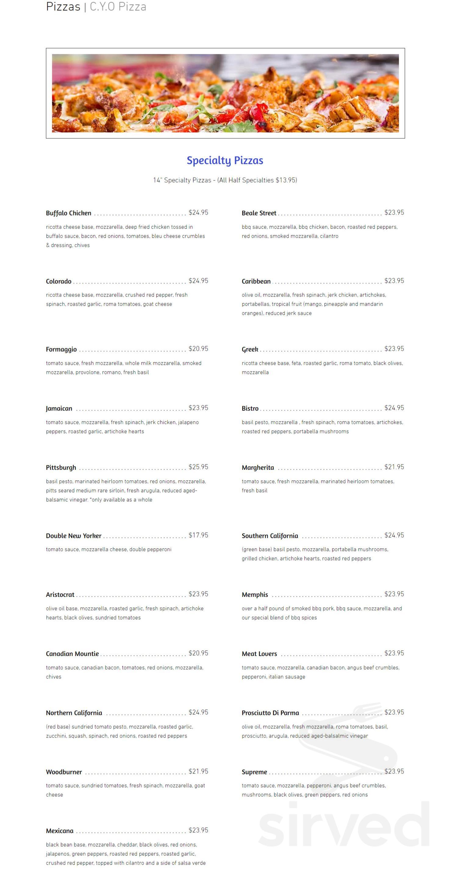 Cootie Brown's N. Roan menu in Johnson City, Tennessee, USA