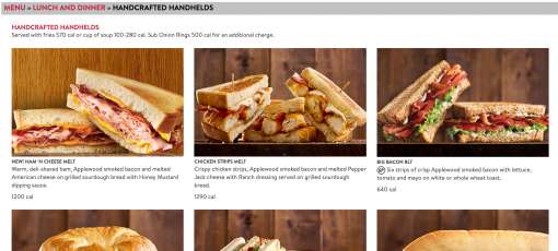 Menu for Perkins Restaurant & Bakery in Ottawa, ON | Sirved