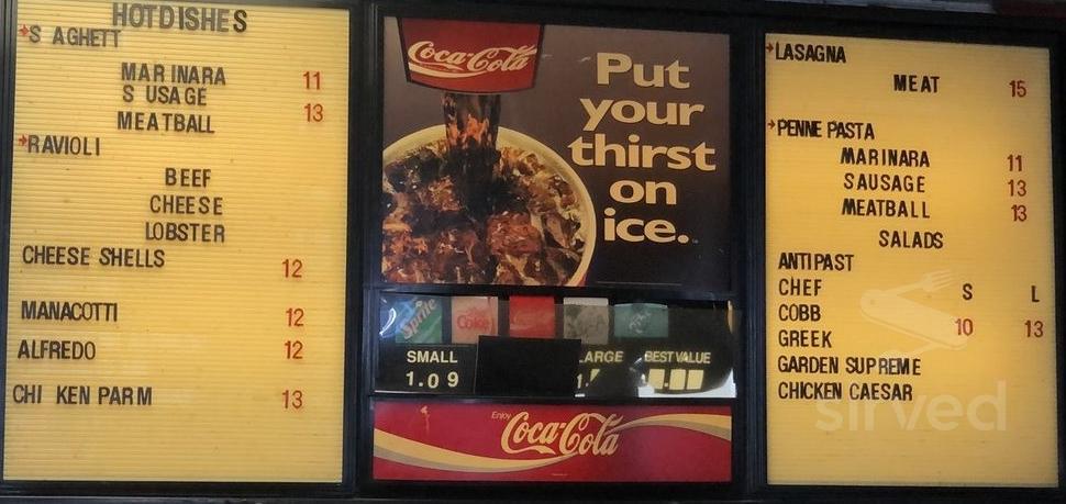 Paul's Deli menu in Westminster, California, USA