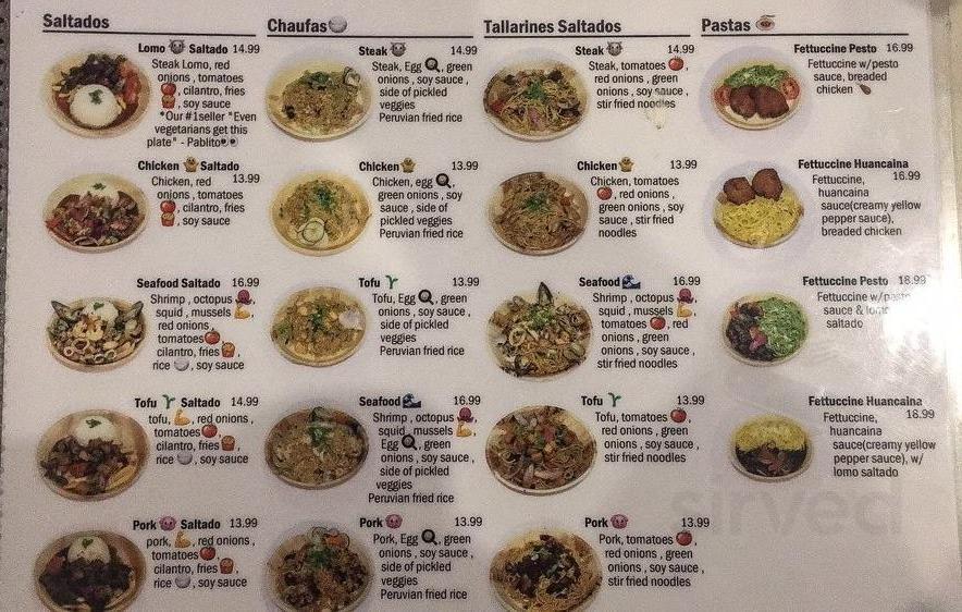 Pablito's Tacos menus in North Hollywood, California, United States