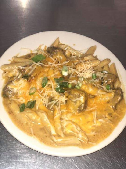 The Red Zone menu in Diamondhead, Mississippi, USA
