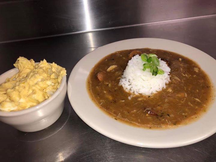 The Red Zone menu in Diamondhead, Mississippi, USA