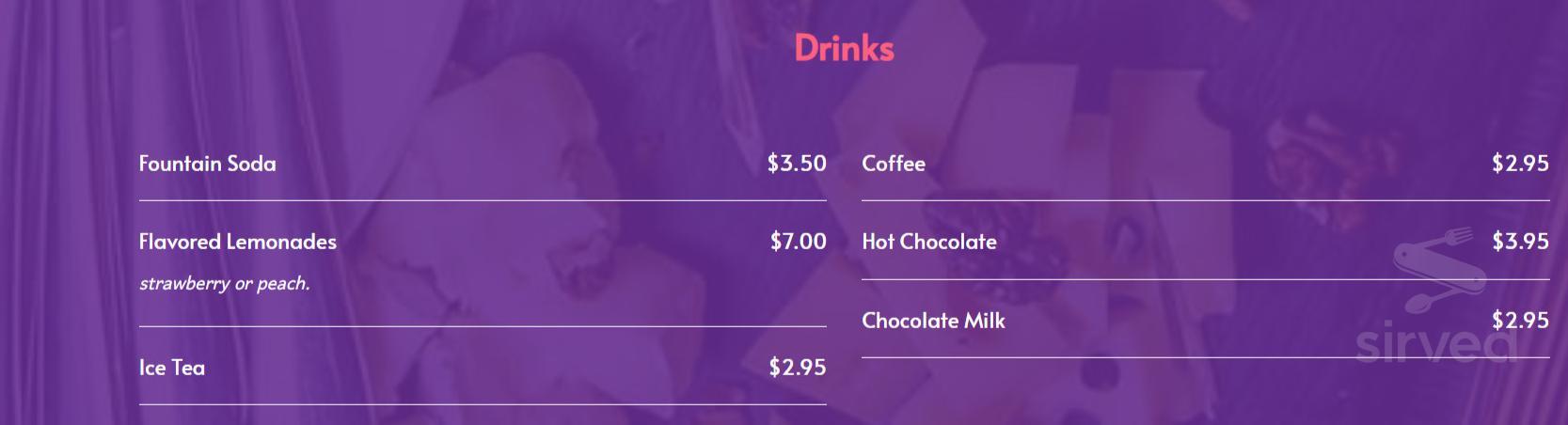 Gathered menu in Post Falls, Idaho, USA