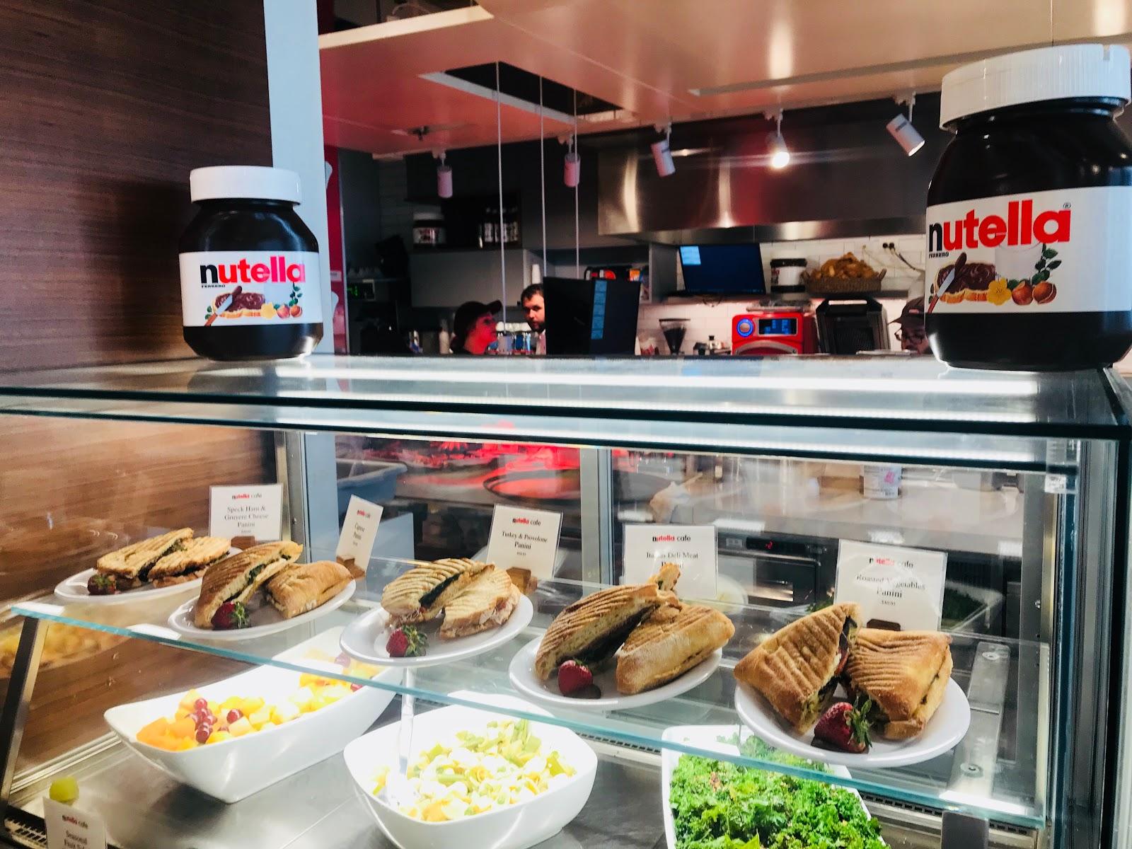 Nutella Cafe Chicago menu in Chicago, Illinois, USA