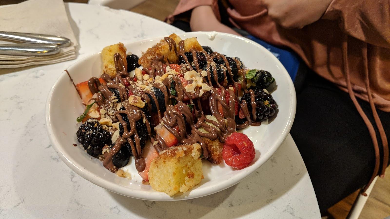 Nutella Cafe Chicago menu in Chicago, Illinois, USA