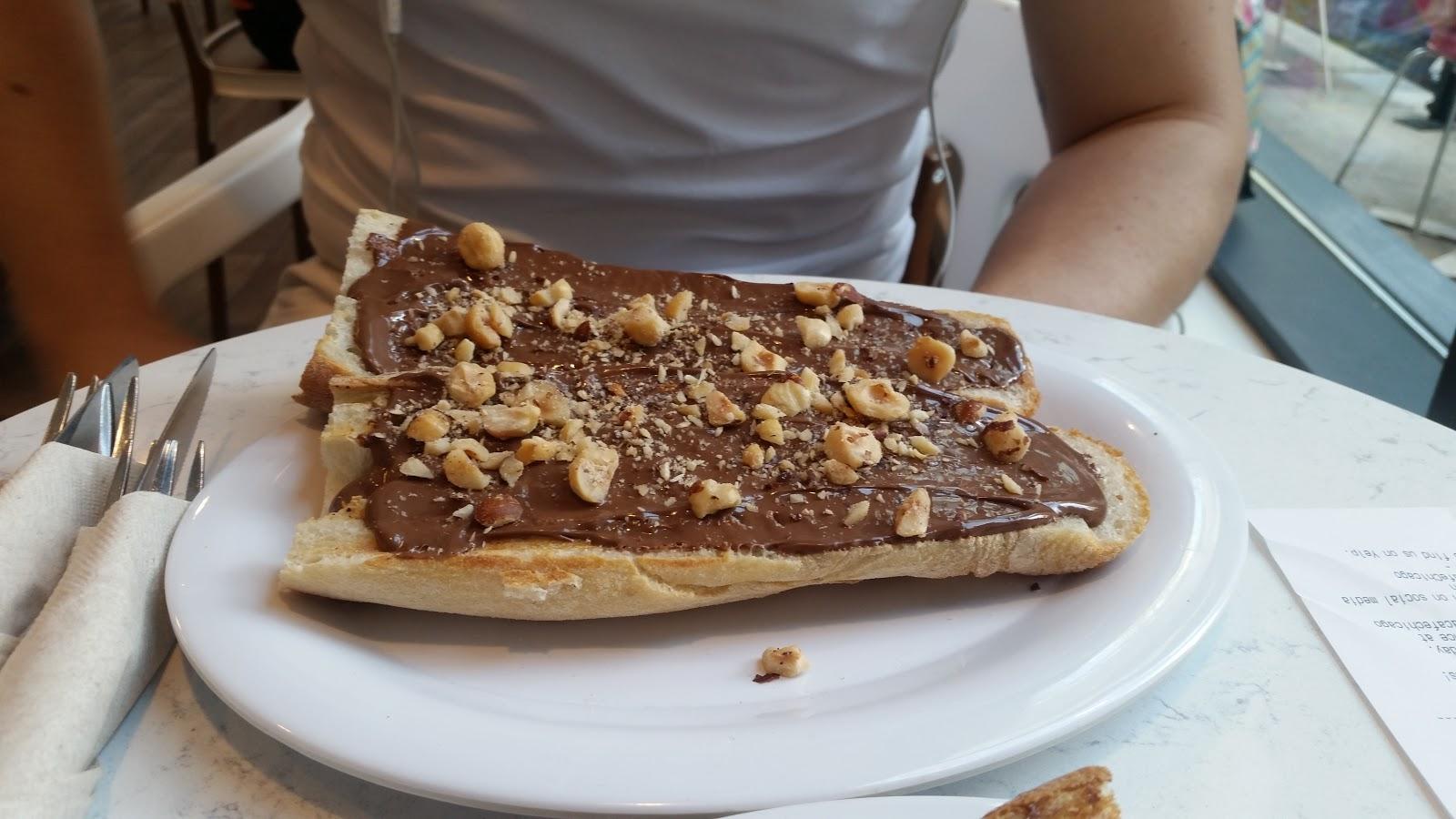 Nutella Cafe Chicago menu in Chicago, Illinois, USA