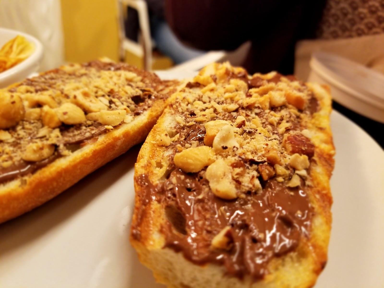 Nutella Cafe Chicago menu in Chicago, Illinois, USA