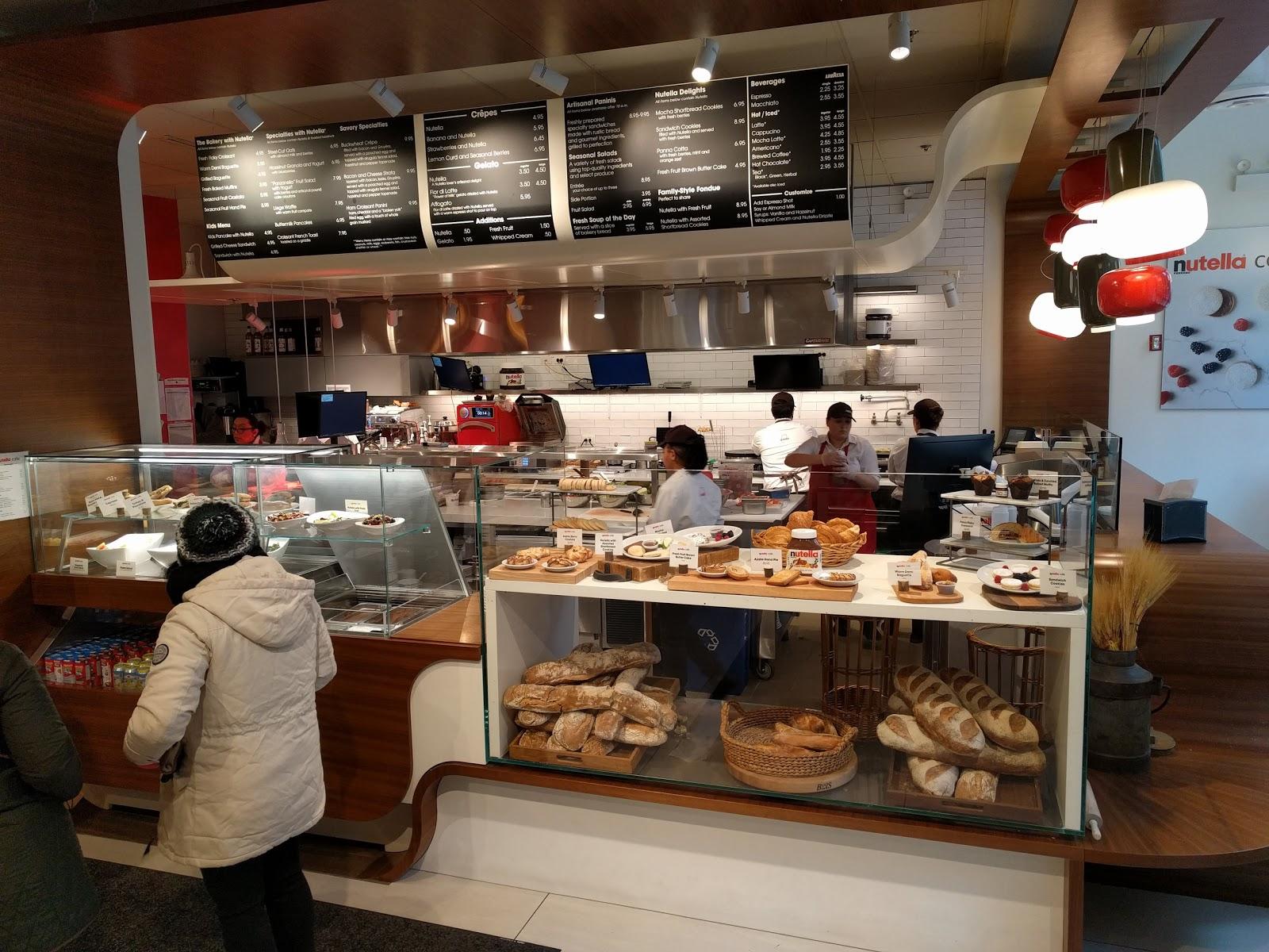 Nutella Cafe Chicago menu in Chicago, Illinois, USA