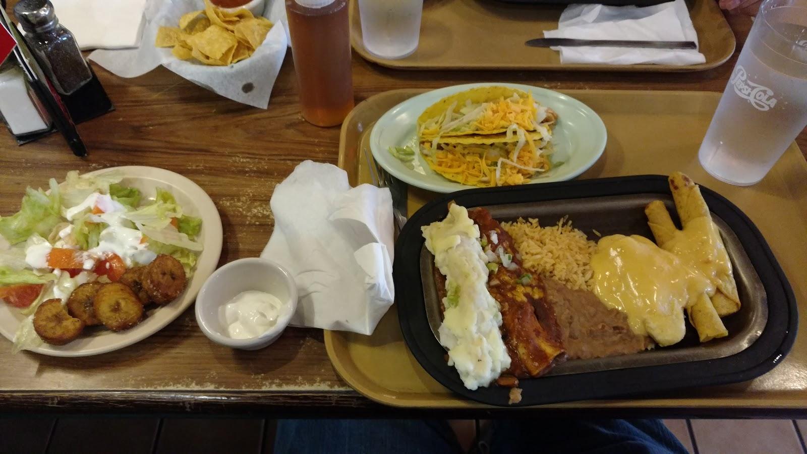 Pancho's Méxican Buffet menu in Arlington, Texas, USA
