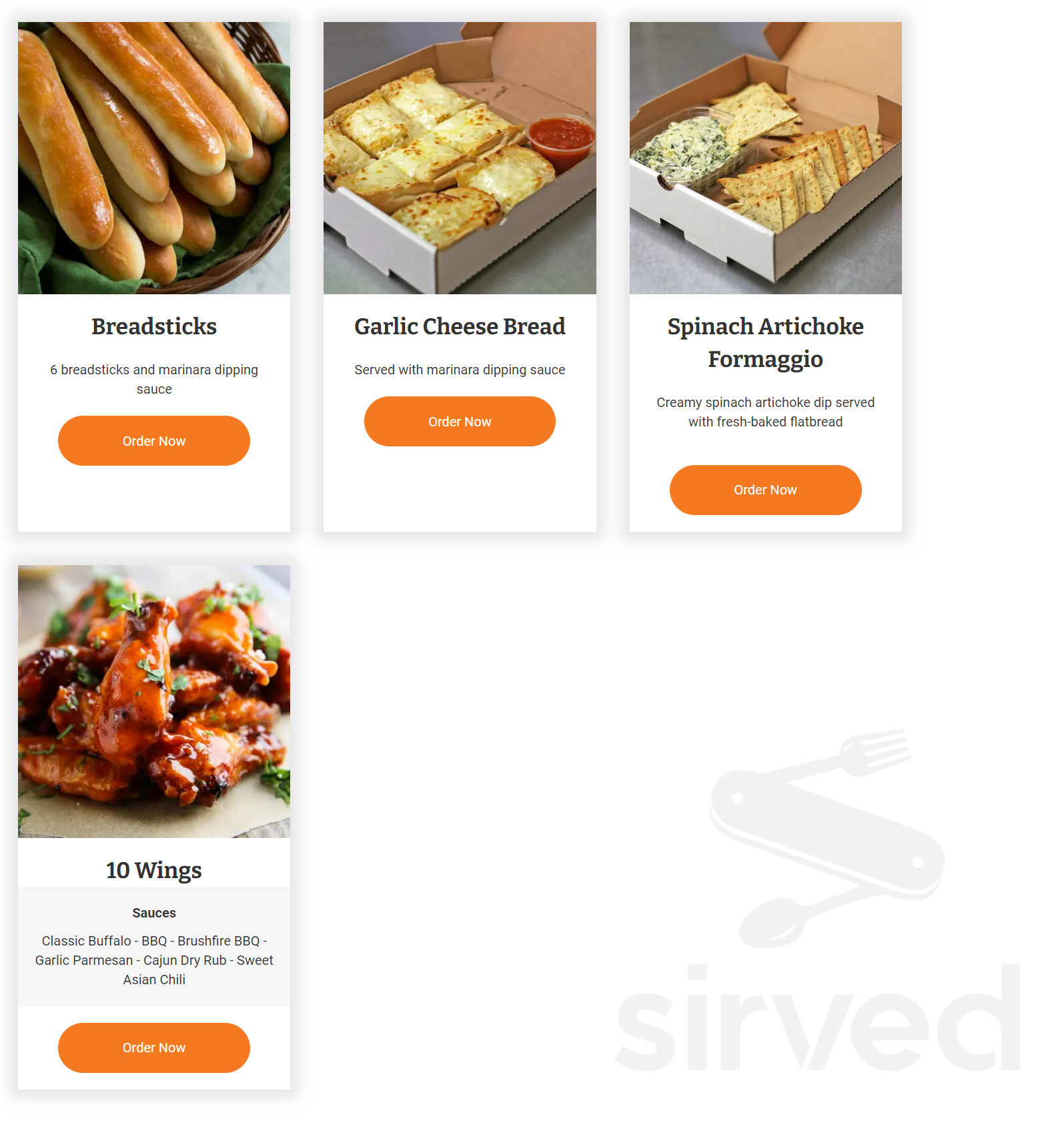 Menu - Wadsworth OH's Bosco's Pizza Kitchen | Pizza Wadsworth | Sirved