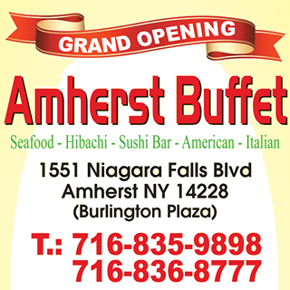 Menu for Amherst Buffet in Amherst, NY | Sirved