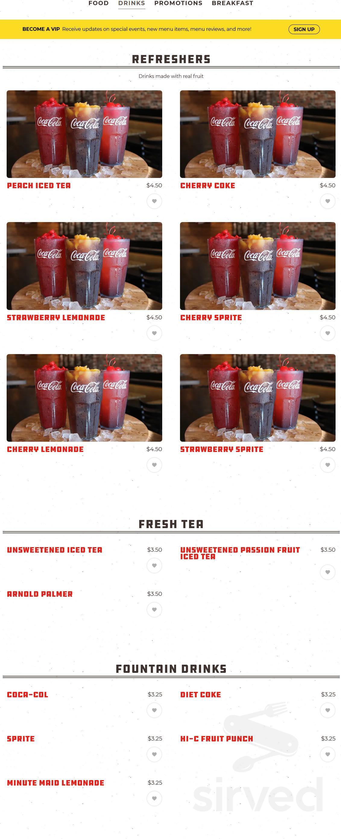 Menu - Alhambra CA's Alondra's Hot Wings, Pizza, Pasta | Sirved