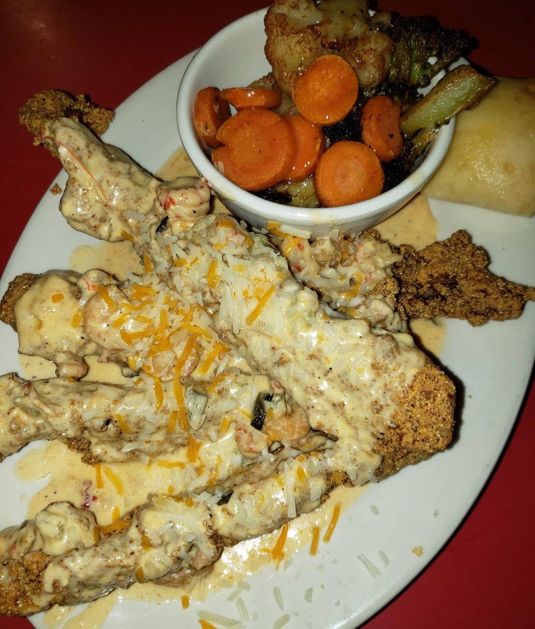 Crawfish Barn menu in Ville Platte, Louisiana, USA