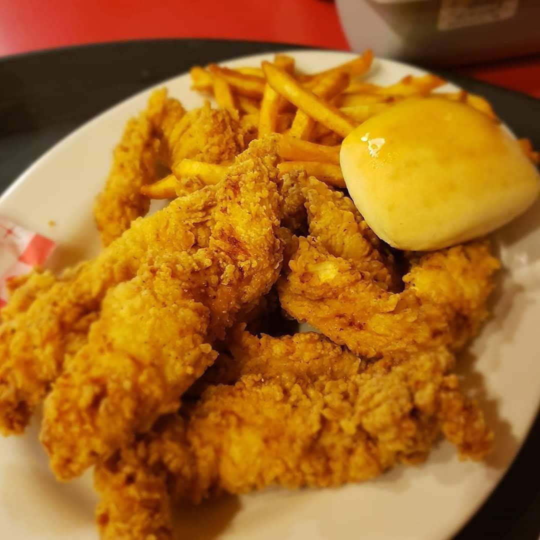 Crawfish Barn menu in Ville Platte, Louisiana, USA