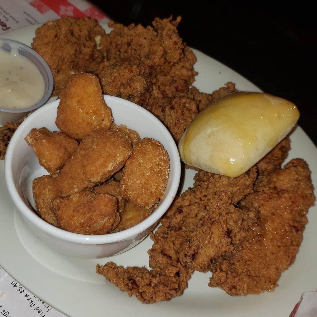 Crawfish Barn menu in Ville Platte, Louisiana, USA