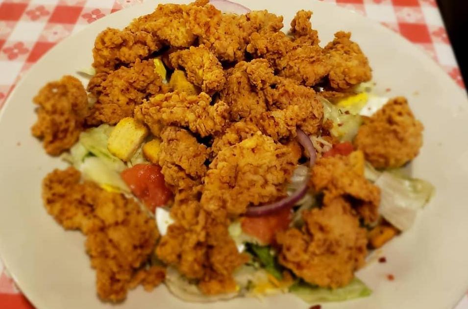 Crawfish Barn menu in Ville Platte, Louisiana, USA