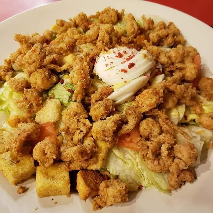 Crawfish Barn menu in Ville Platte, Louisiana, USA