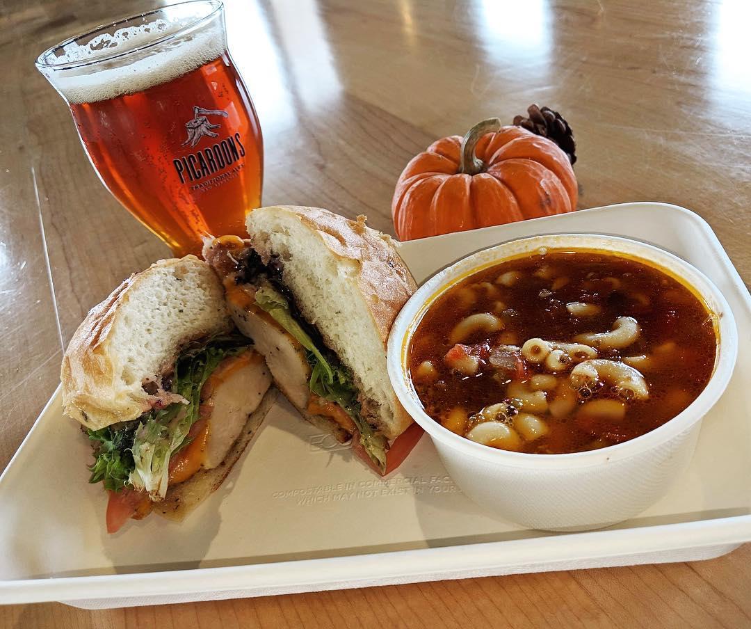 The Picaroons Roundhouse menus in Fredericton, New Brunswick, Canada