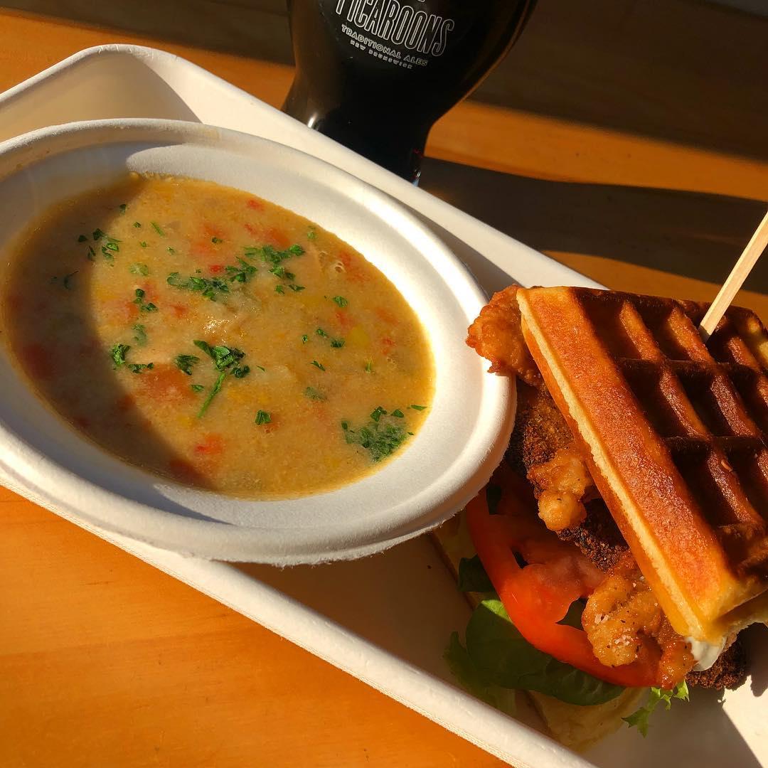 The Picaroons Roundhouse menu in Fredericton, New Brunswick, Canada