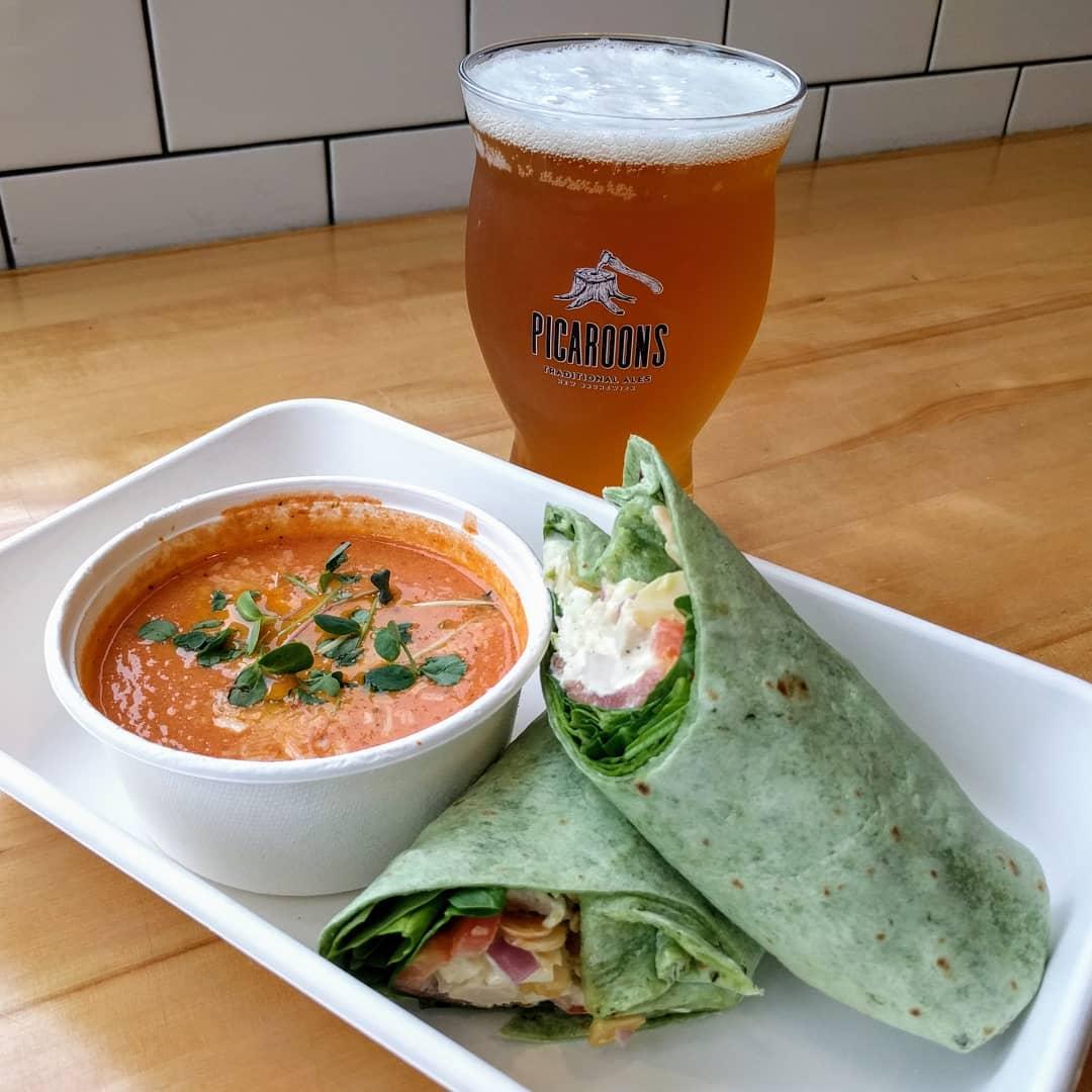 The Picaroons Roundhouse menus in Fredericton, New Brunswick, Canada