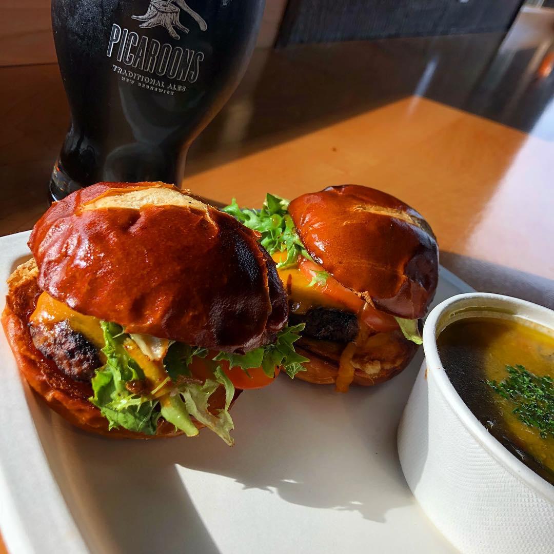 The Picaroons Roundhouse menu in Fredericton, New Brunswick, Canada