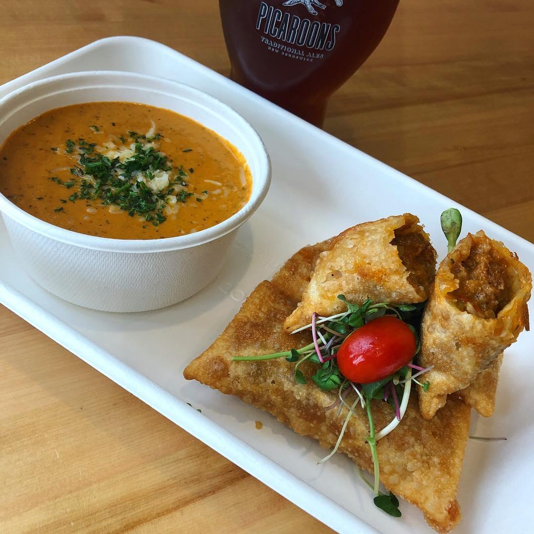 The Picaroons Roundhouse menus in Fredericton, New Brunswick, Canada