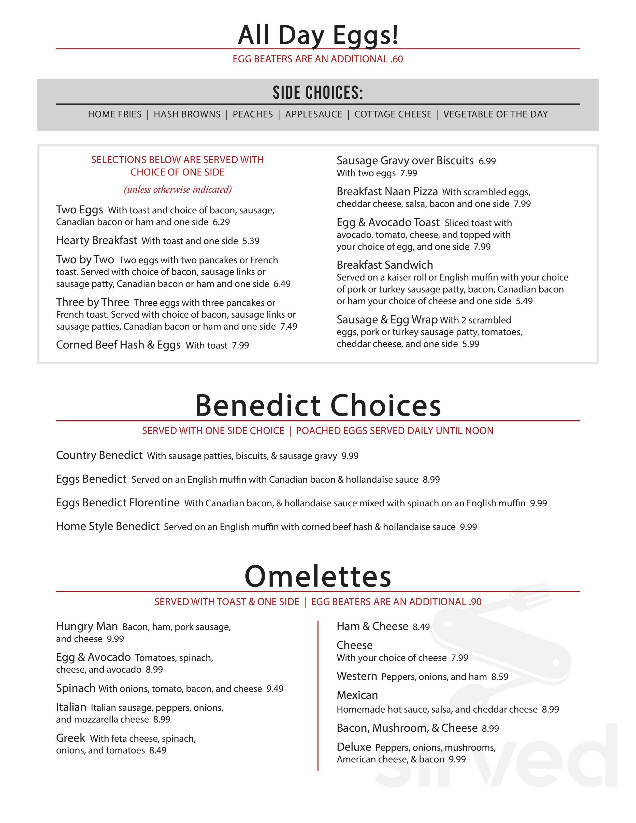 Menu for Macedon Hills Family Restaurant in Macedon, NY | Sirved