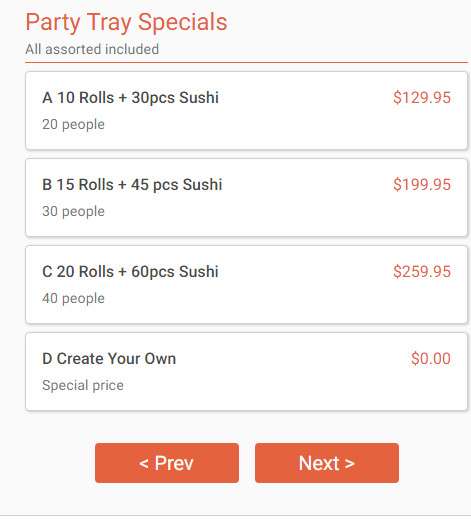 Osaka Japanese Sushi & Hibachi Restaurant menu in Eden Prairie ...