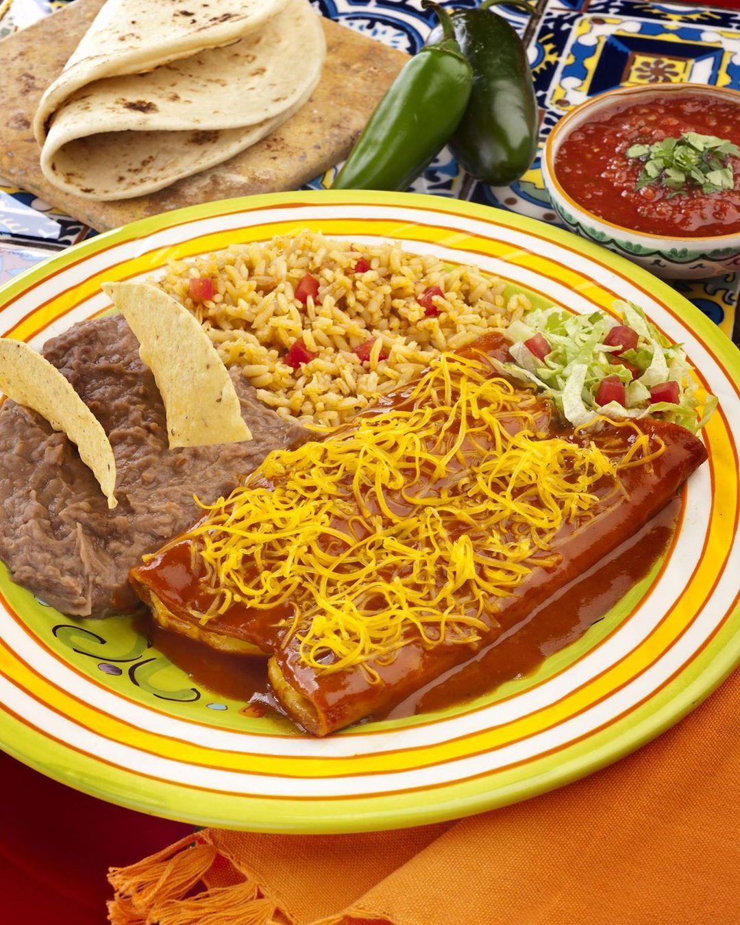 Rosa's Café & Tortilla Factory menu in Amarillo, Texas, USA