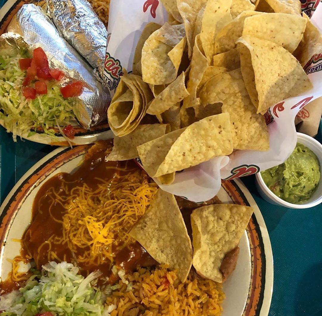 Rosa's Café & Tortilla Factory menu in Temple, Texas, USA