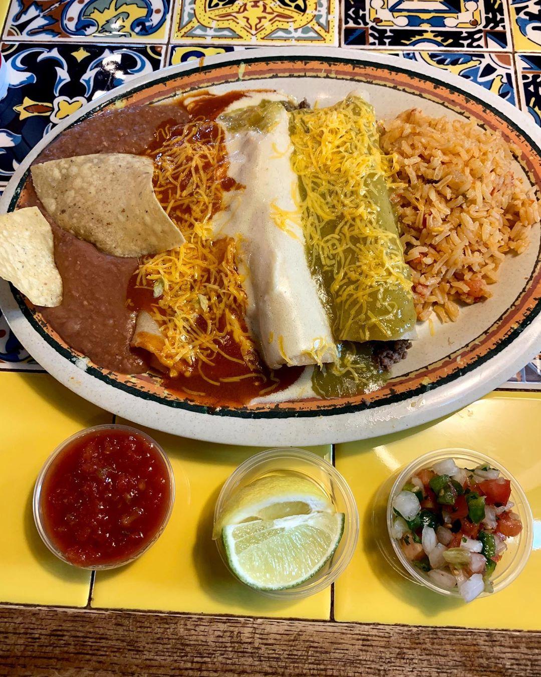 Rosa's Café & Tortilla Factory menu in Amarillo, Texas, USA