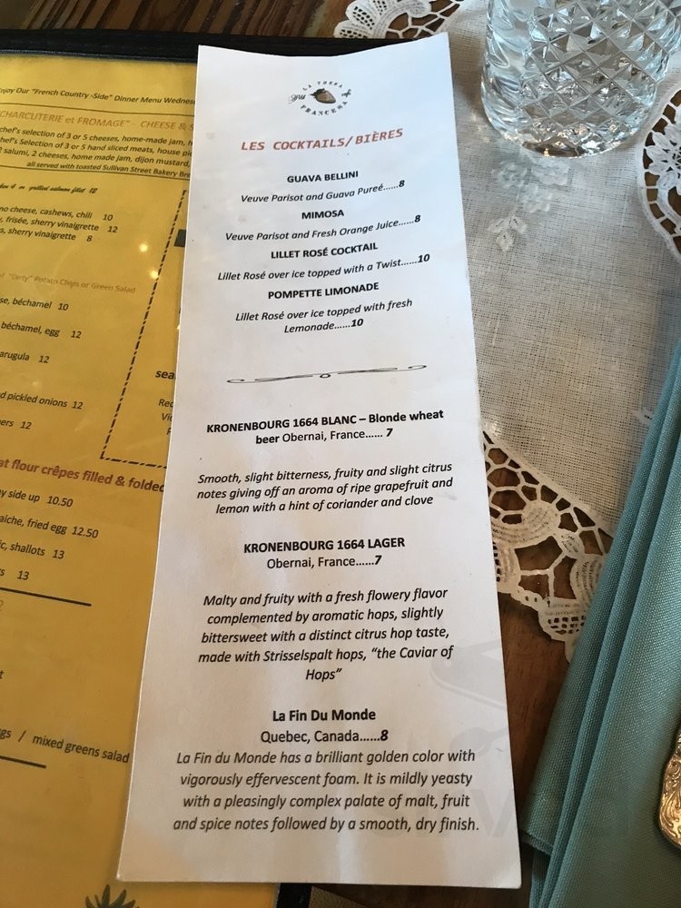 La Fresa Francesa Menu - Hialeah, Florida | Sirved