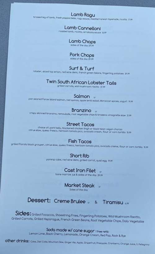 Zerbo's Market & Bistro menu in Commerce Charter Twp, Michigan, USA