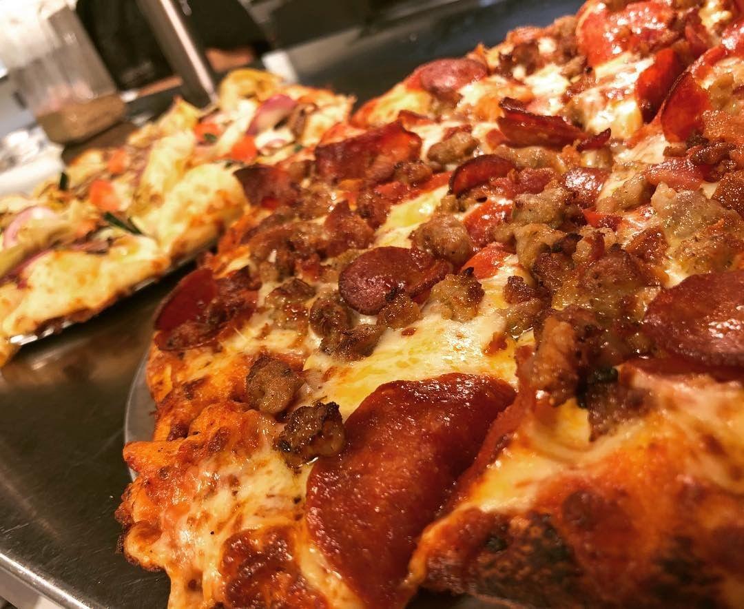 Round Table Pizza menu in Santa Cruz, California, USA